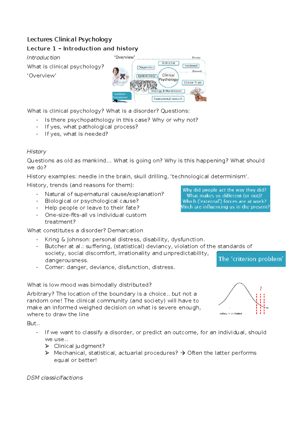 Clinical Psychology Lectures: Introduction, History & Key Concepts ...