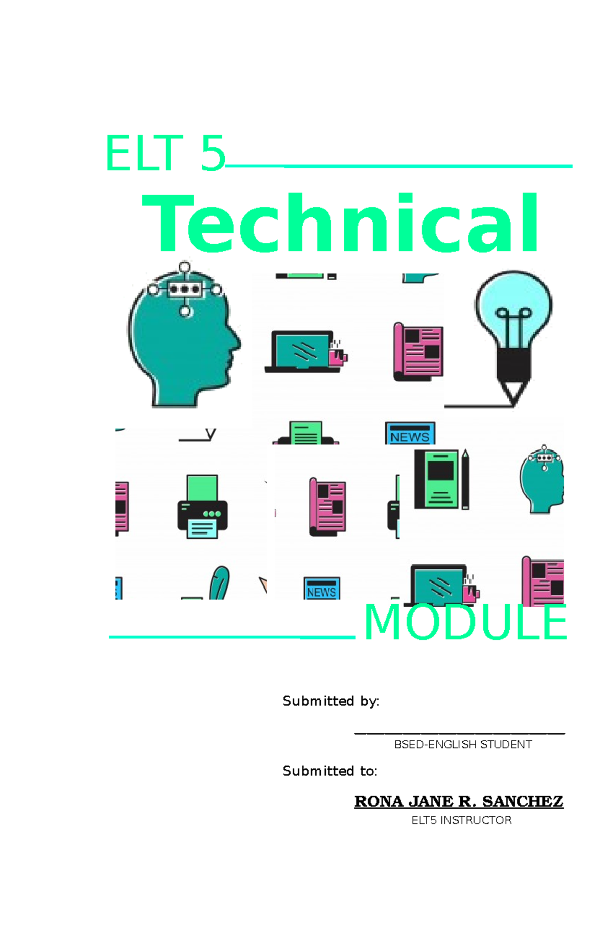 ELT 5 Technical Writing Final Module Overview and Key Concepts - Studocu