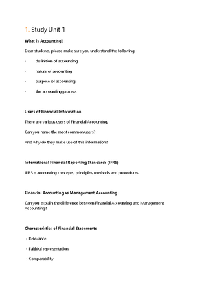 FAC1502 Trade receivables control and journals - Journals and Trade receivables control Journals ...