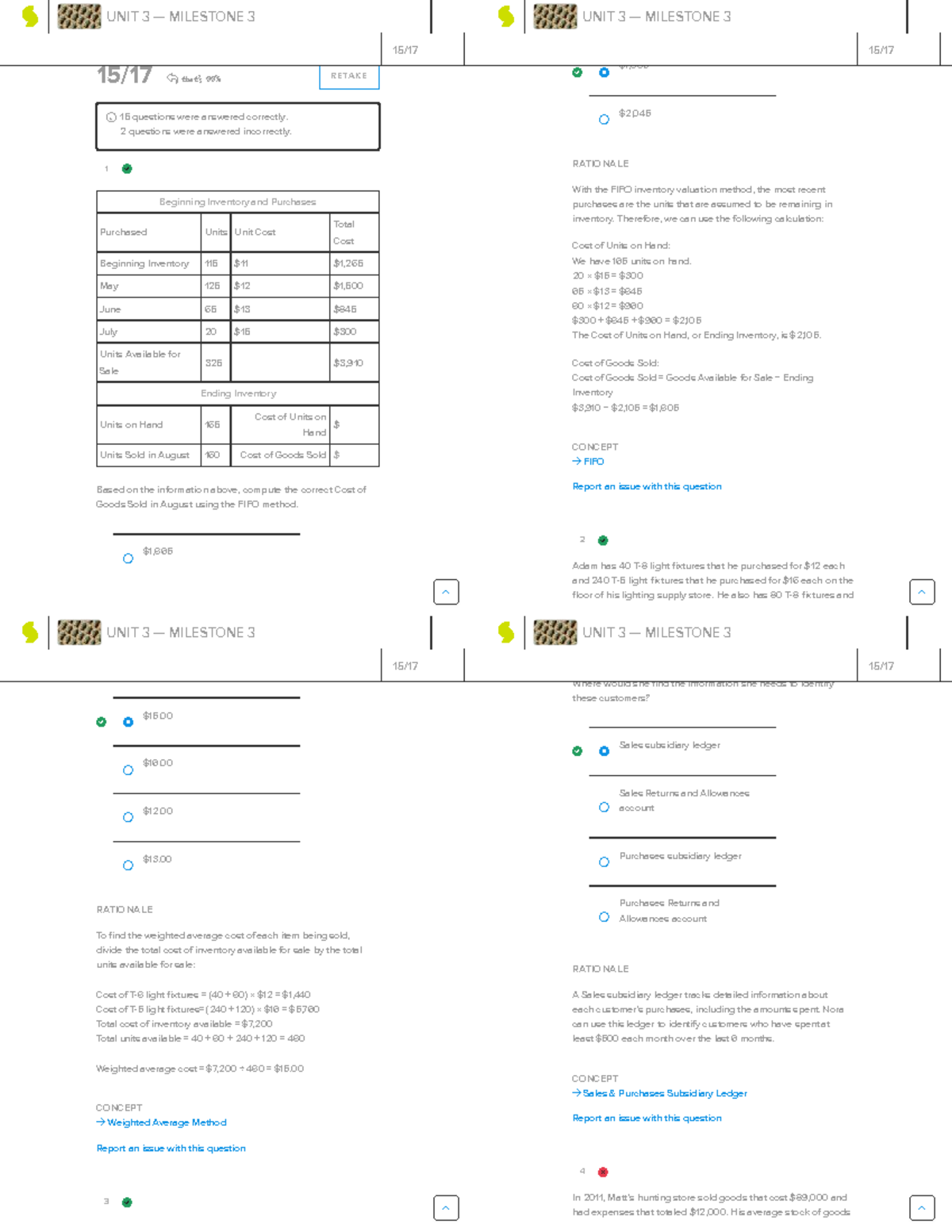 UNIT 3 MILESTONE 3: Financial Accounting Case Study Analysis - Studocu