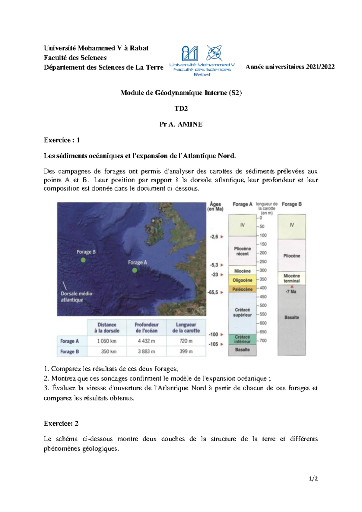 Résumé 3ac biof semestre 2 svt - Science de la vie et la terre - Studocu