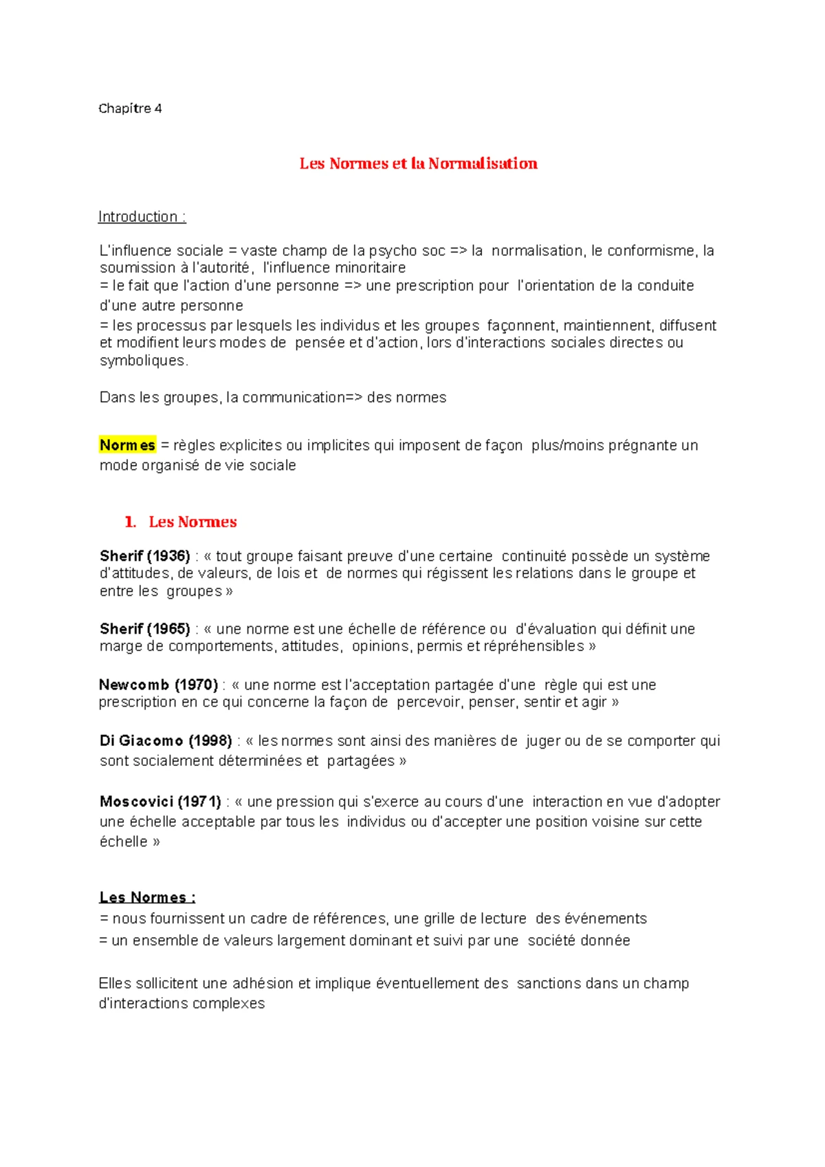 Chapitre 11 : Les Relations et Conflits Intergroupes - Théories et Concepts - Studocu