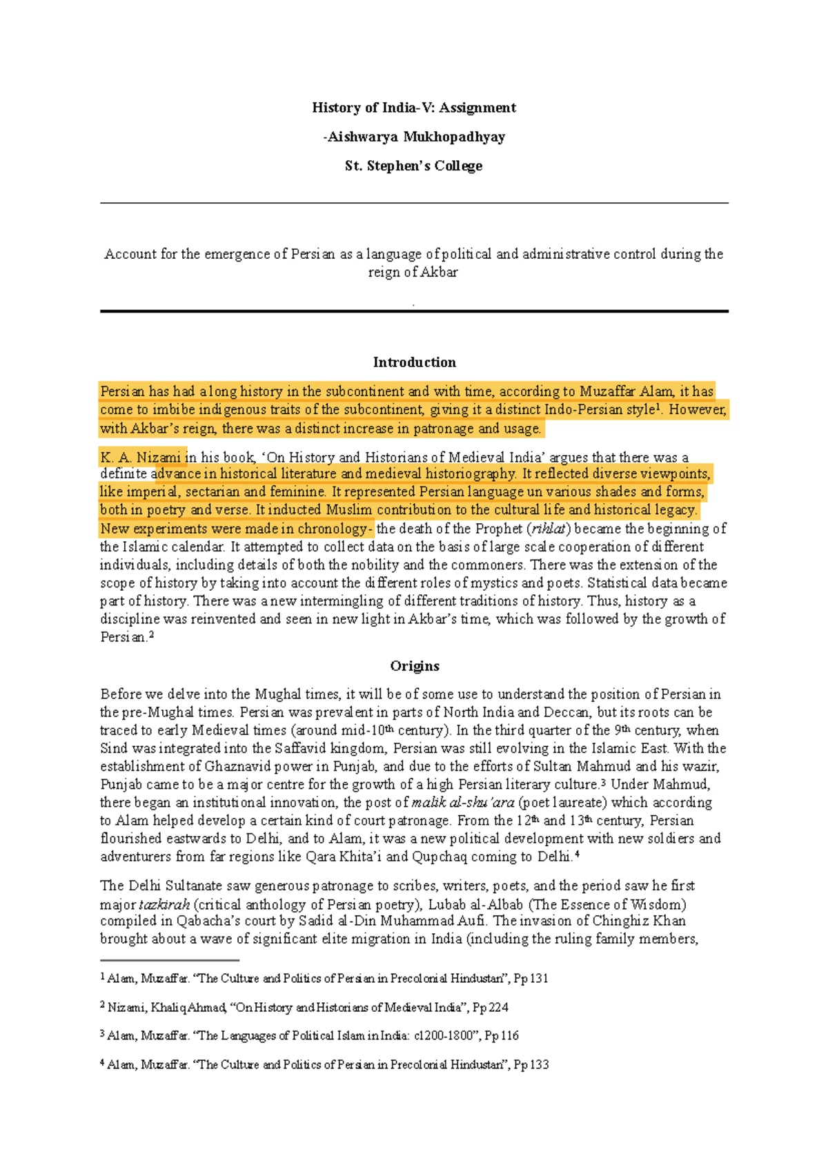 Evolution of Sulh-i kul - Q. Analyse the evolution and significance of ...