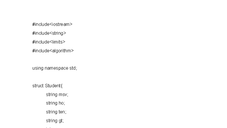 C++ Programming: Student Management System (CS101) - Studocu