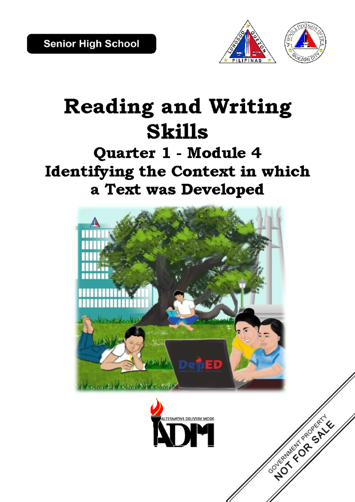 Module 4 Hypertext-and-Intertext - Reading and Writing Skills Quarter 1 ...