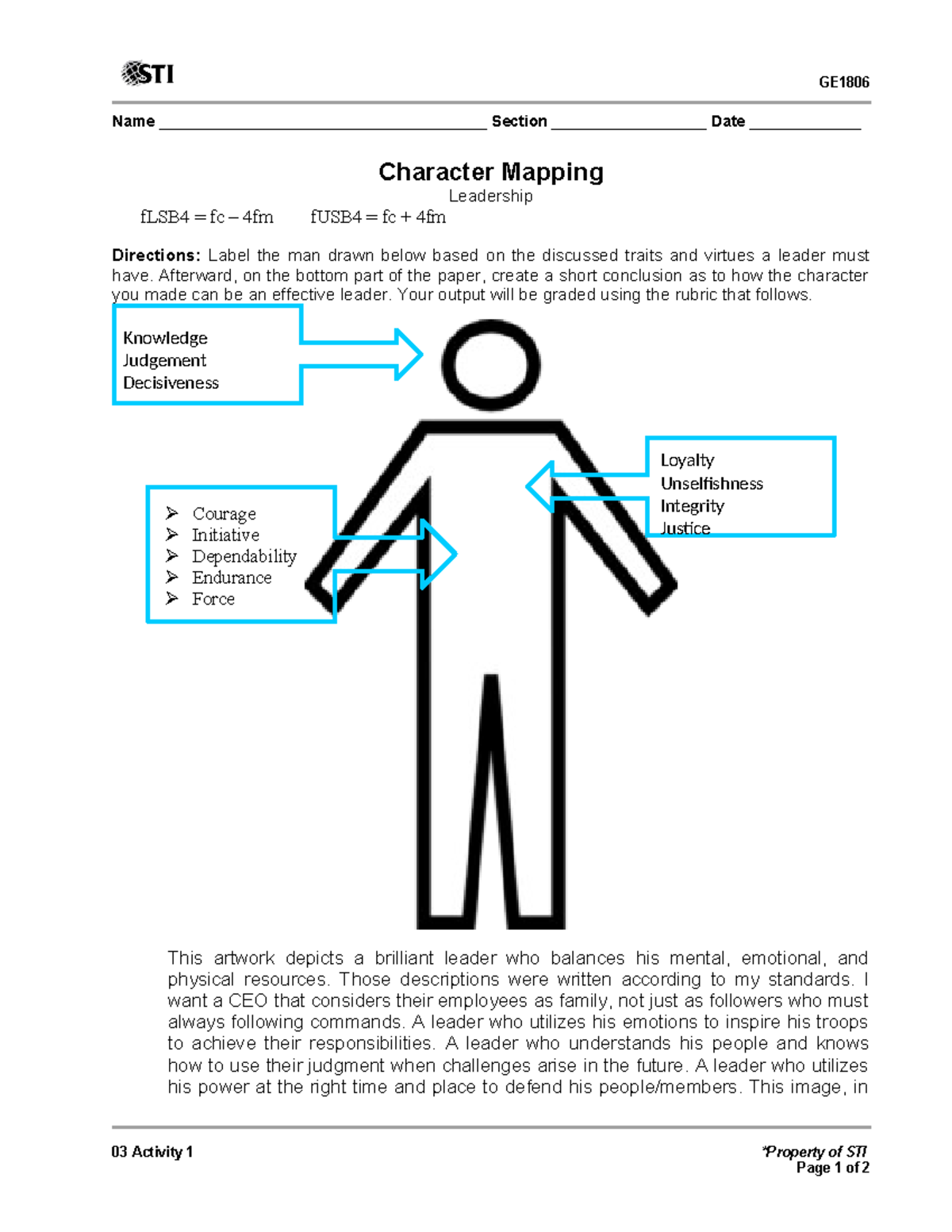 Character Mapping - GE Name ...