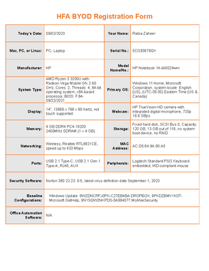 CMIT 202 Project 1 - Fundamentals of Computer Troubleshooting - HFA ...