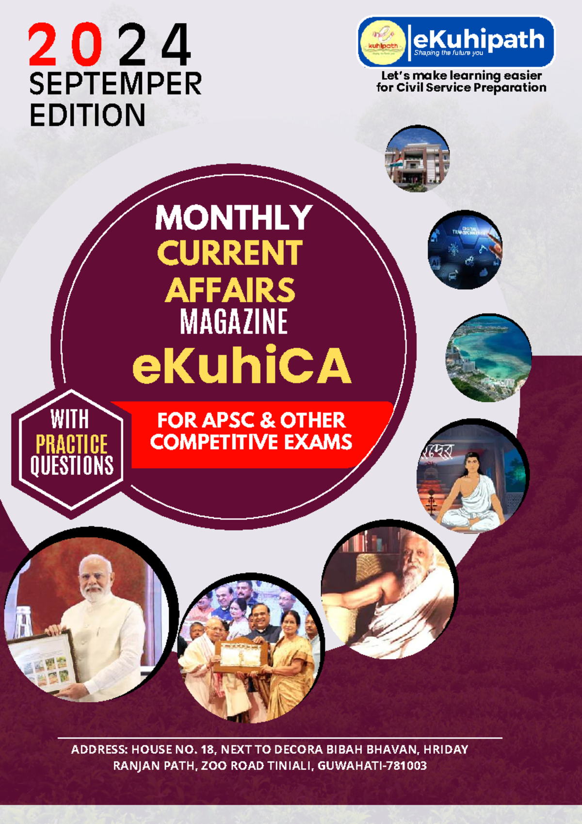 E Kuhipath-e Kuhi CA Current Affairs Monthly Mag: Sept 2024 Edition ...