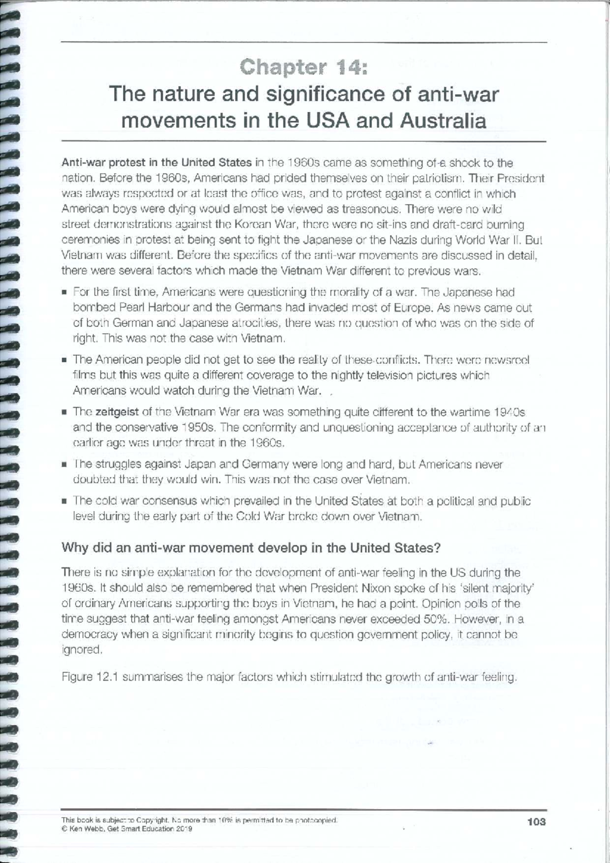 Chapter 14: The Nature and Significance of Anti-War Movements in the ...