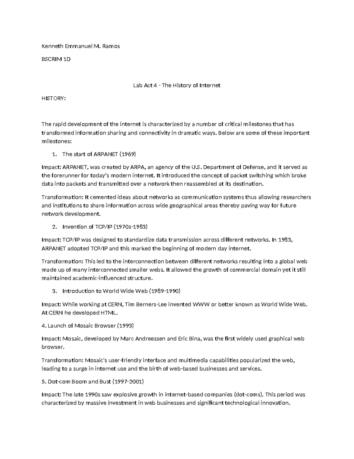 Ddcom-Module 1 - Data - DDCOM 3 Data and Digital Communication MODULE 1: NETWORKING FUNDAMENTALS ...