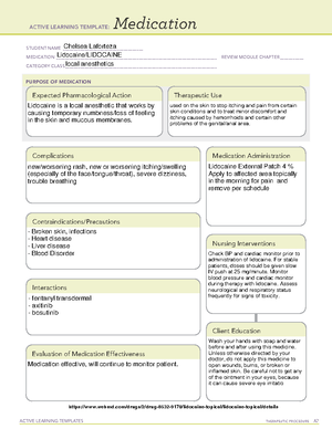 Medications TO KNOW - dowdy - MEDICATIONS TO KNOW MEDICATIONS The ...