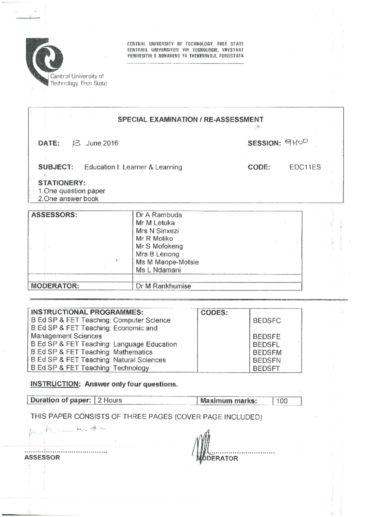 3. EMS grade 9 June 2023 P2 MG - ECONOMIC AND MANAGEMENT SCIENCES PAPER ...