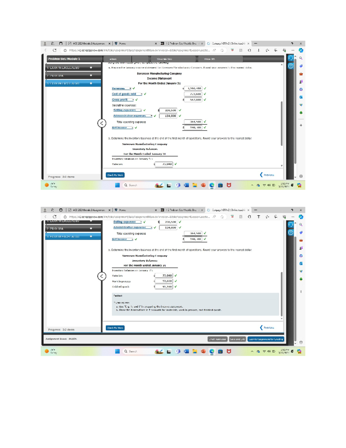 Acc 202 Module 1 Problem Set Solutions and Explanations - Studocu
