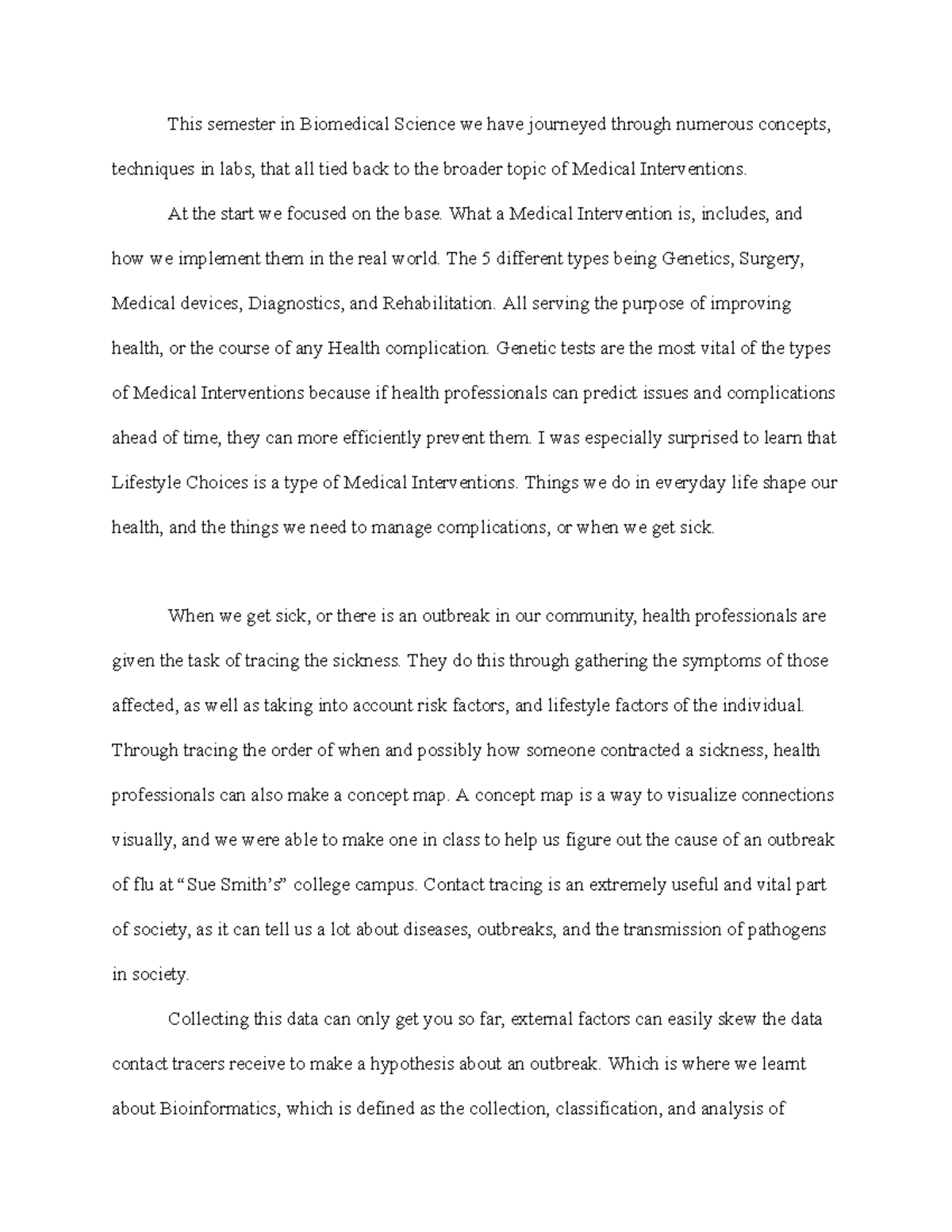 MI - Medical Interventions: Key Concepts and Techniques - Studocu