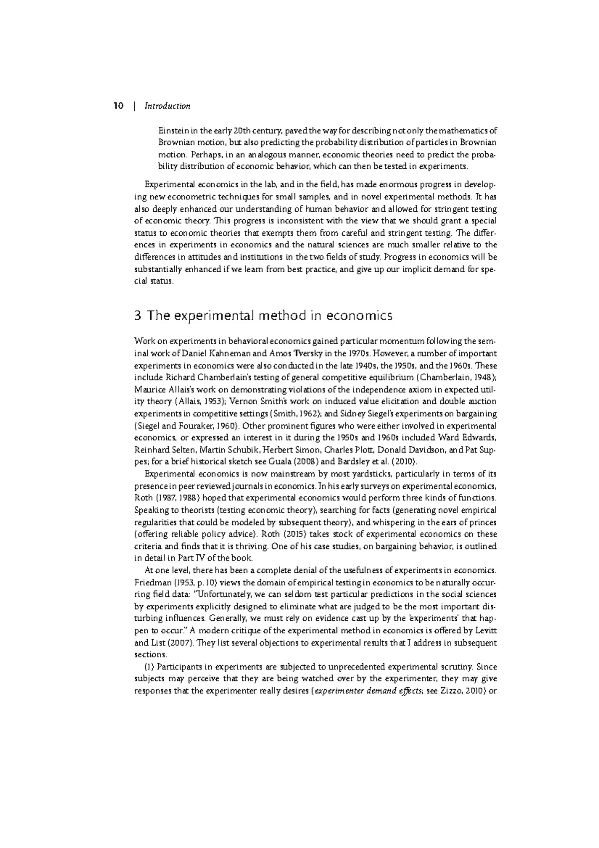 2.1 Experiments - Extract from The foundations of behavioral economic ...