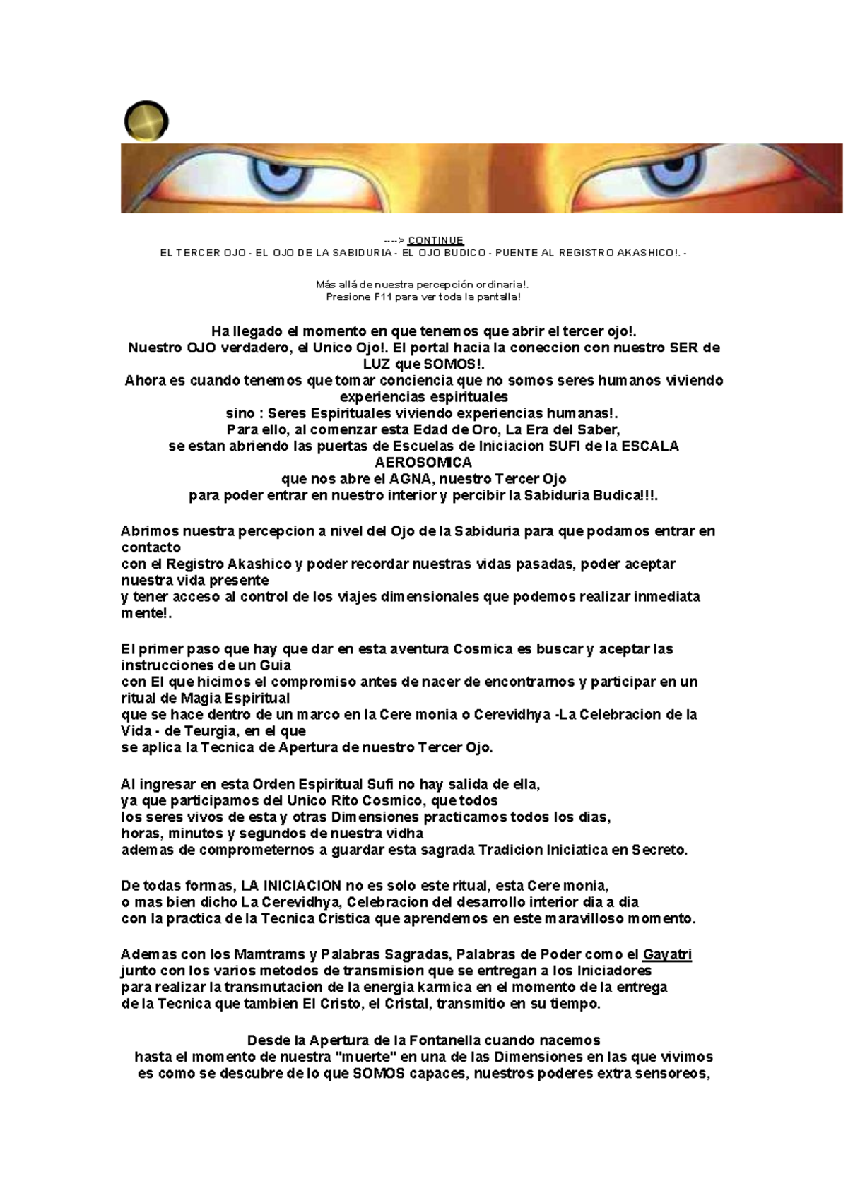 Ilide - 23333: Apertura del Tercer Ojo y Sabiduría Espiritual - Studocu