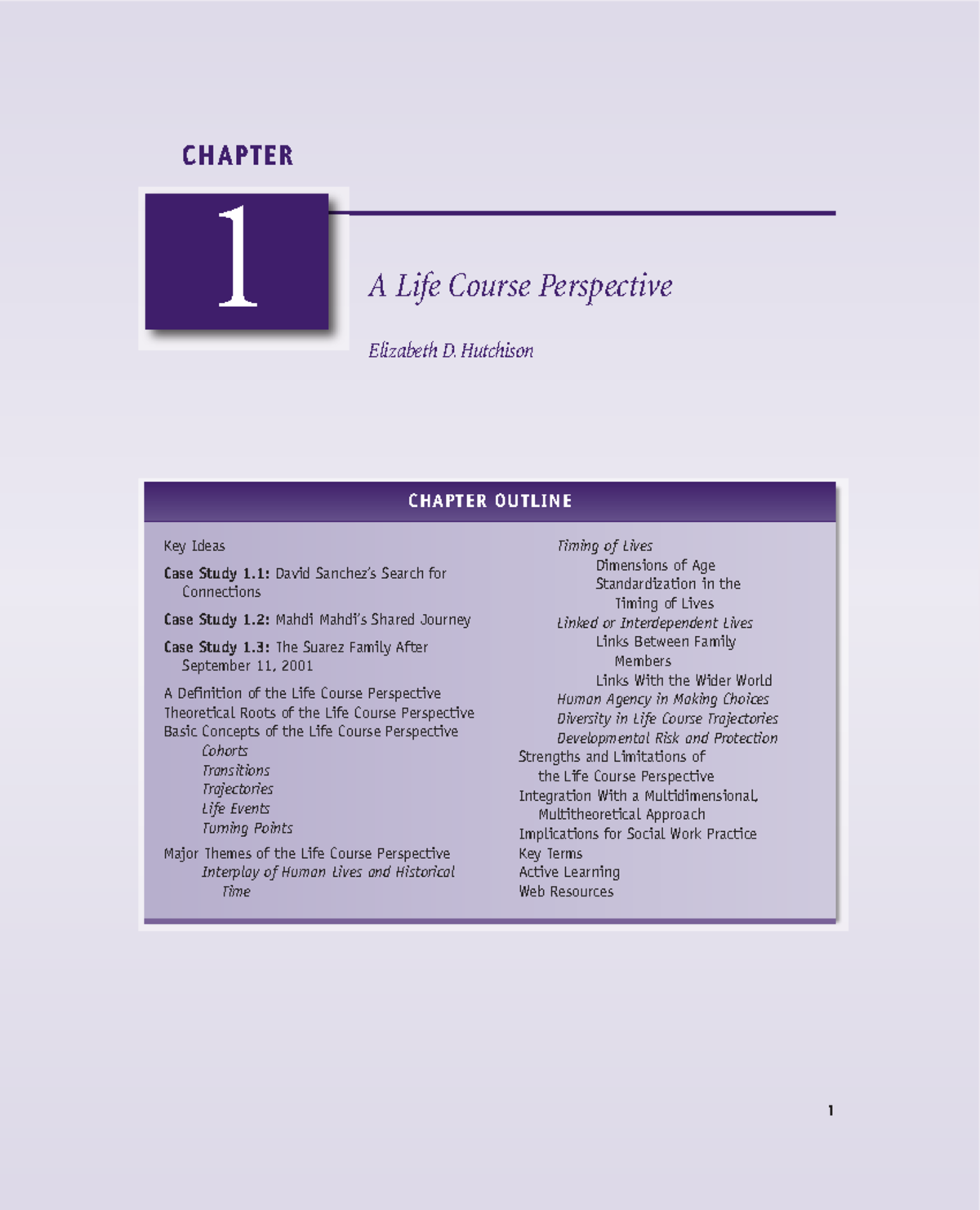 Dimensions of Human Behavior: Life Course Perspective in Social Work ...