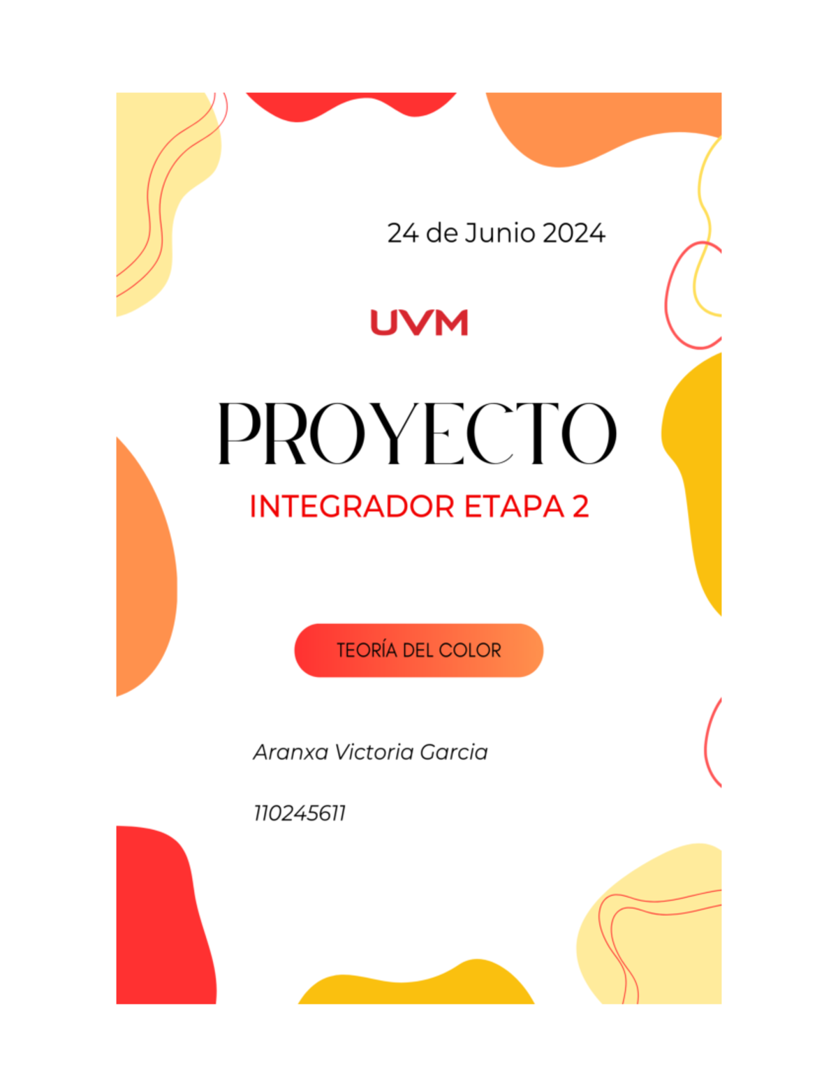 Proyecto Integrador Etapa 2: Psicología del Color y Paleta Orgánica - Studocu