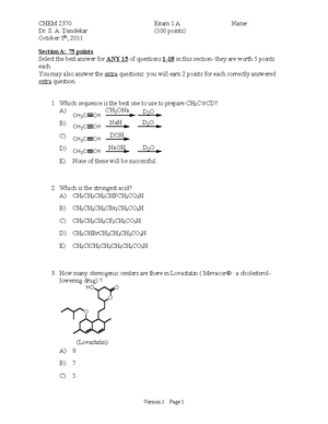 Chapter 4 Homework Problems graded - Key - Chapter 4 -Homework Problems (graded) Key An IUPAC ...