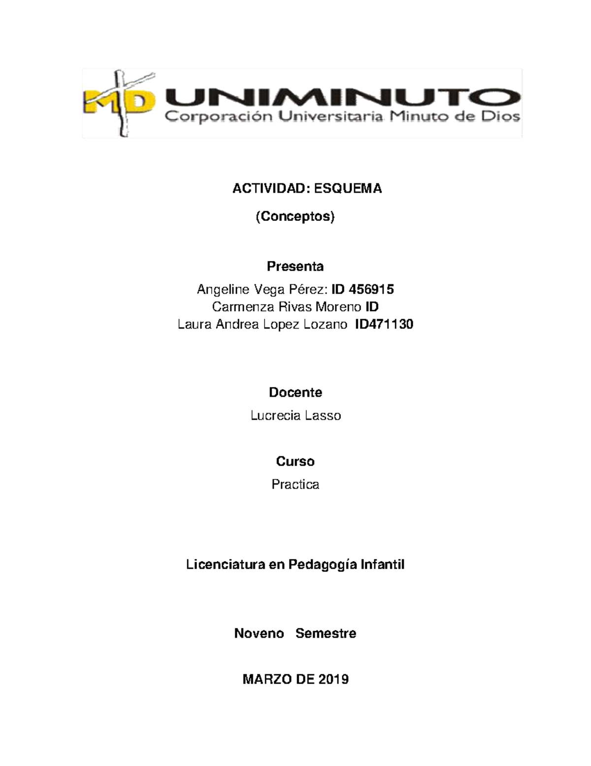 Actividad Esquema Conceptos PDF - ACTIVIDAD: ESQUEMA (Conceptos ...