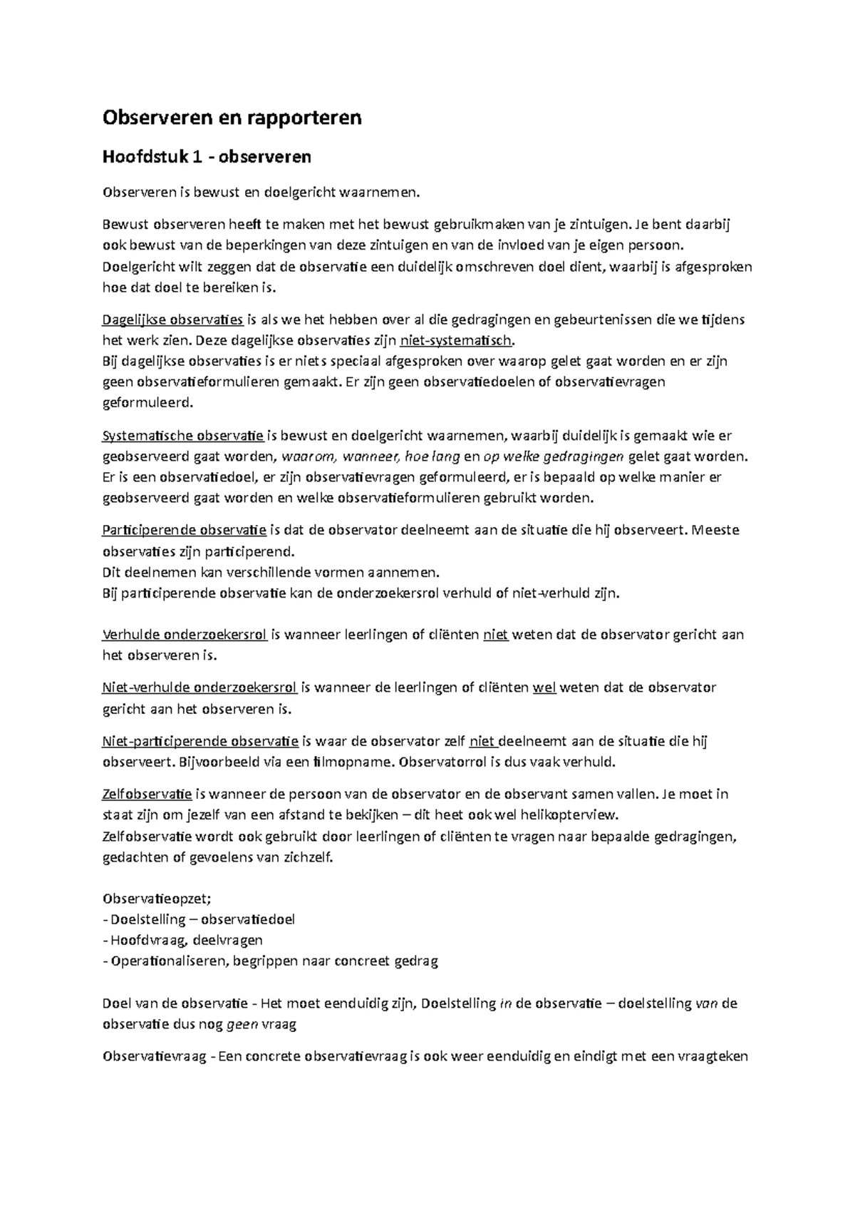 Hoofdstuk 5. observatiesystemen - Hoofdstuk 5. Observatiesystemen ...