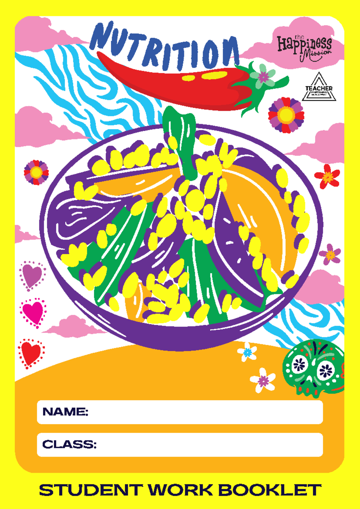 2025 Preliminary Nutrition P2.1 Student Workbook: Food Nutrients Guide ...