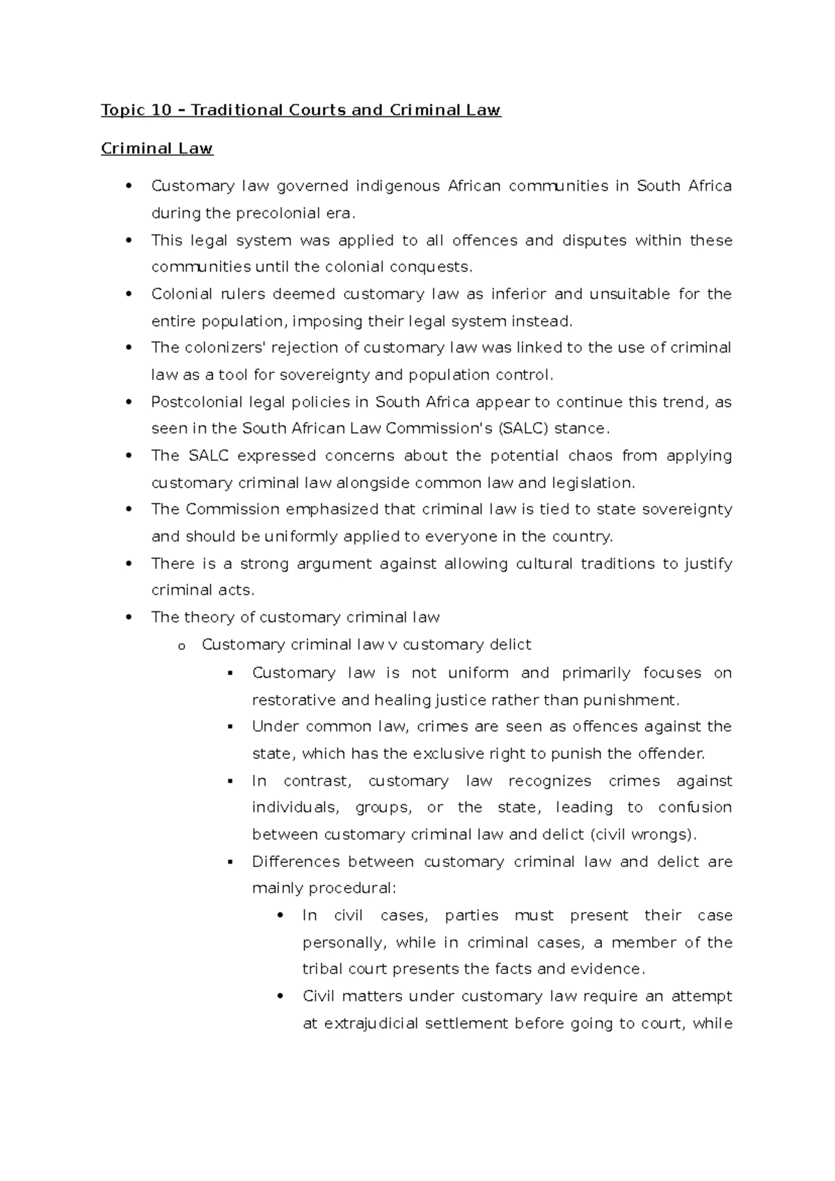 Traditional Leadership Institutions: Evolution & Legal Framework (Study ...