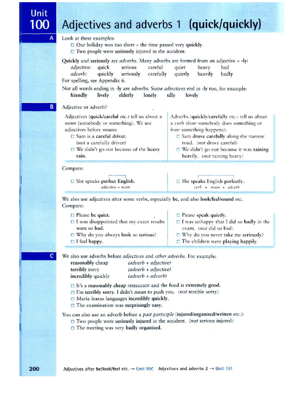 Adjective And Adverb Exercises For Language Development Studocu