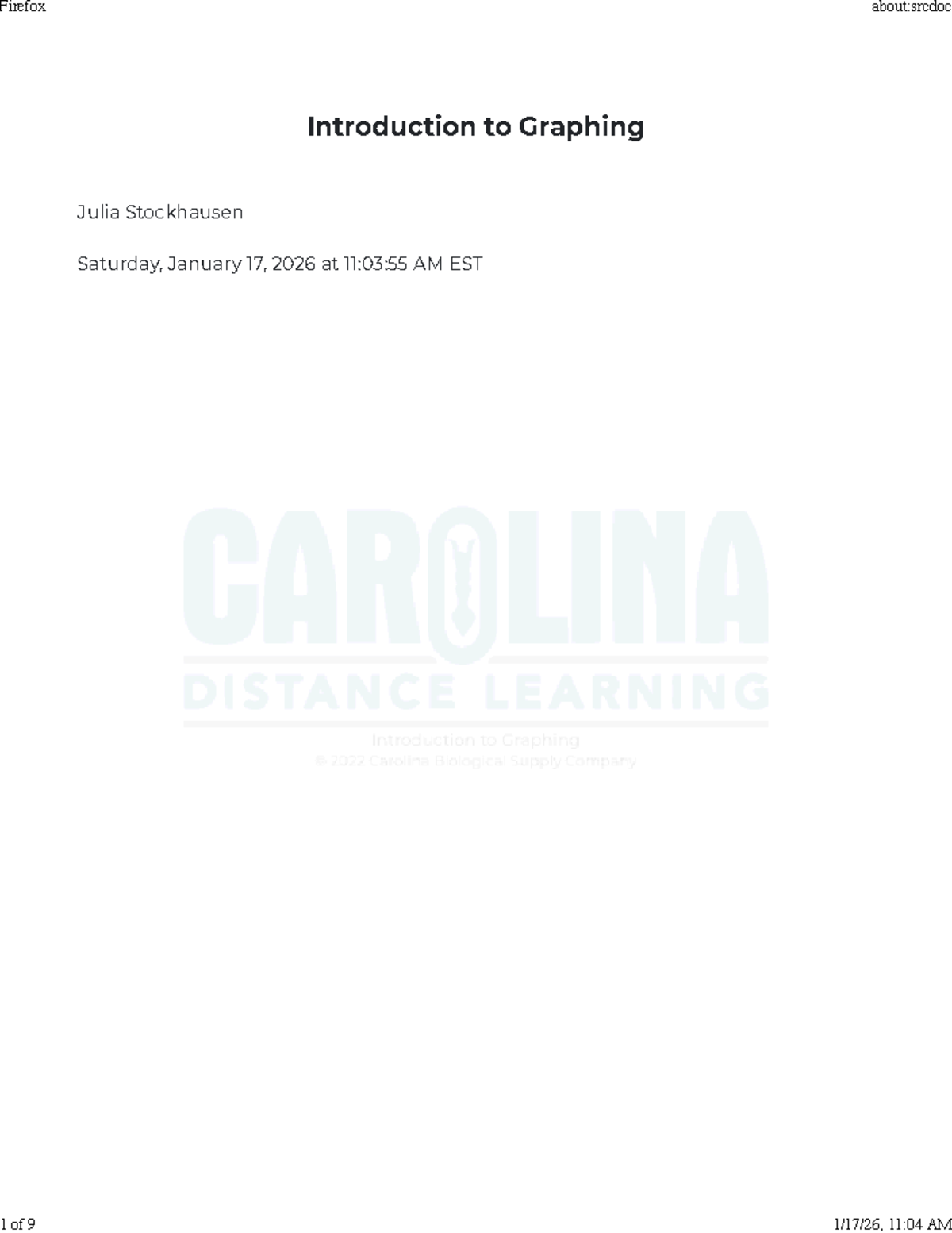 Bio Graphing Lab: Analyzing Plant Growth Data and Trends - Studocu
