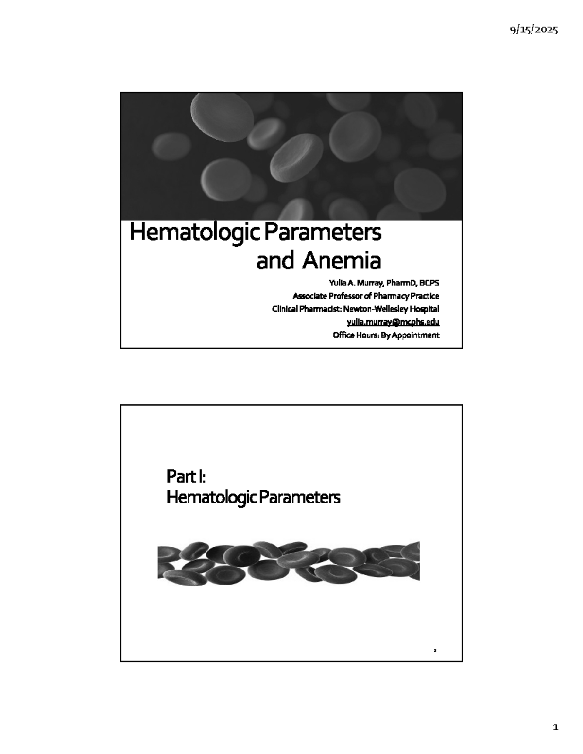 Heme Parameters and Anemia: Key Insights from CBC and Iron Studies ...