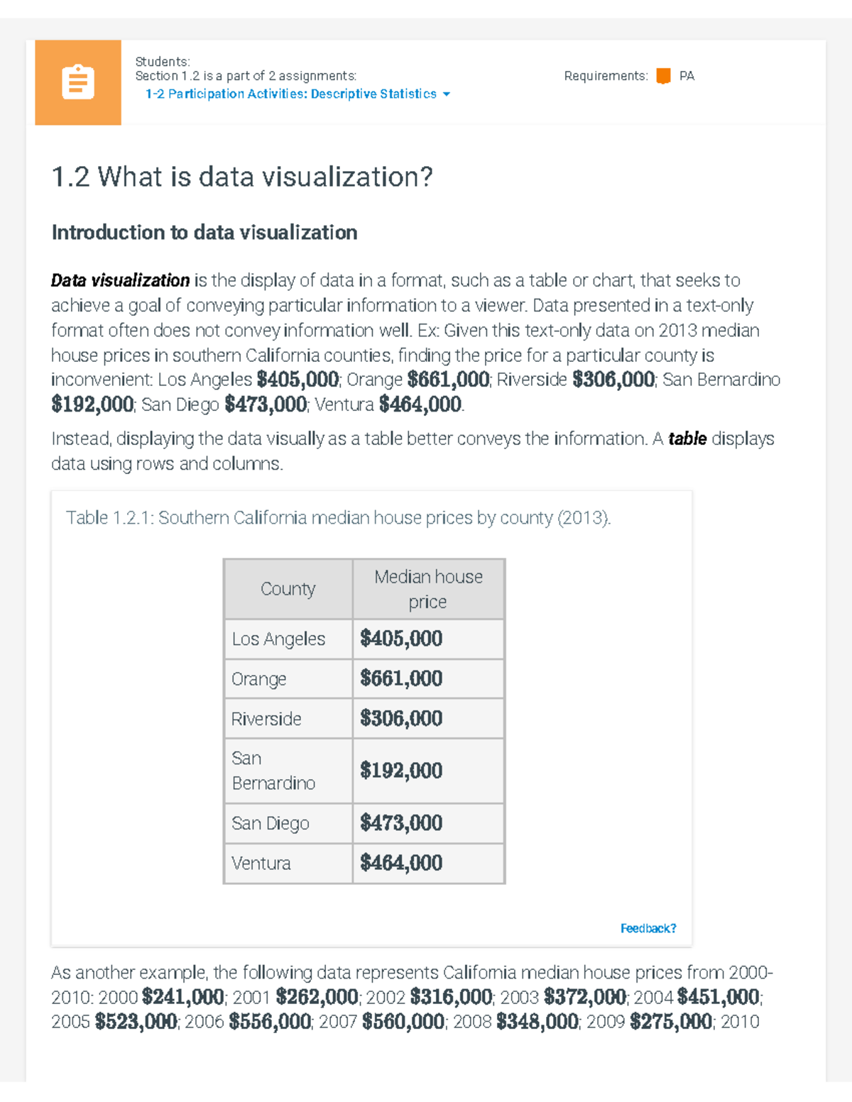Section 1.2 - MAT 240 Applied Stats: Data Visualization Overview - Studocu