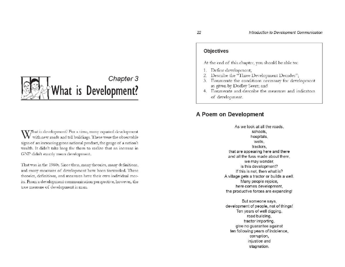 22 Development Communication: Understanding Paradigms and Measures ...