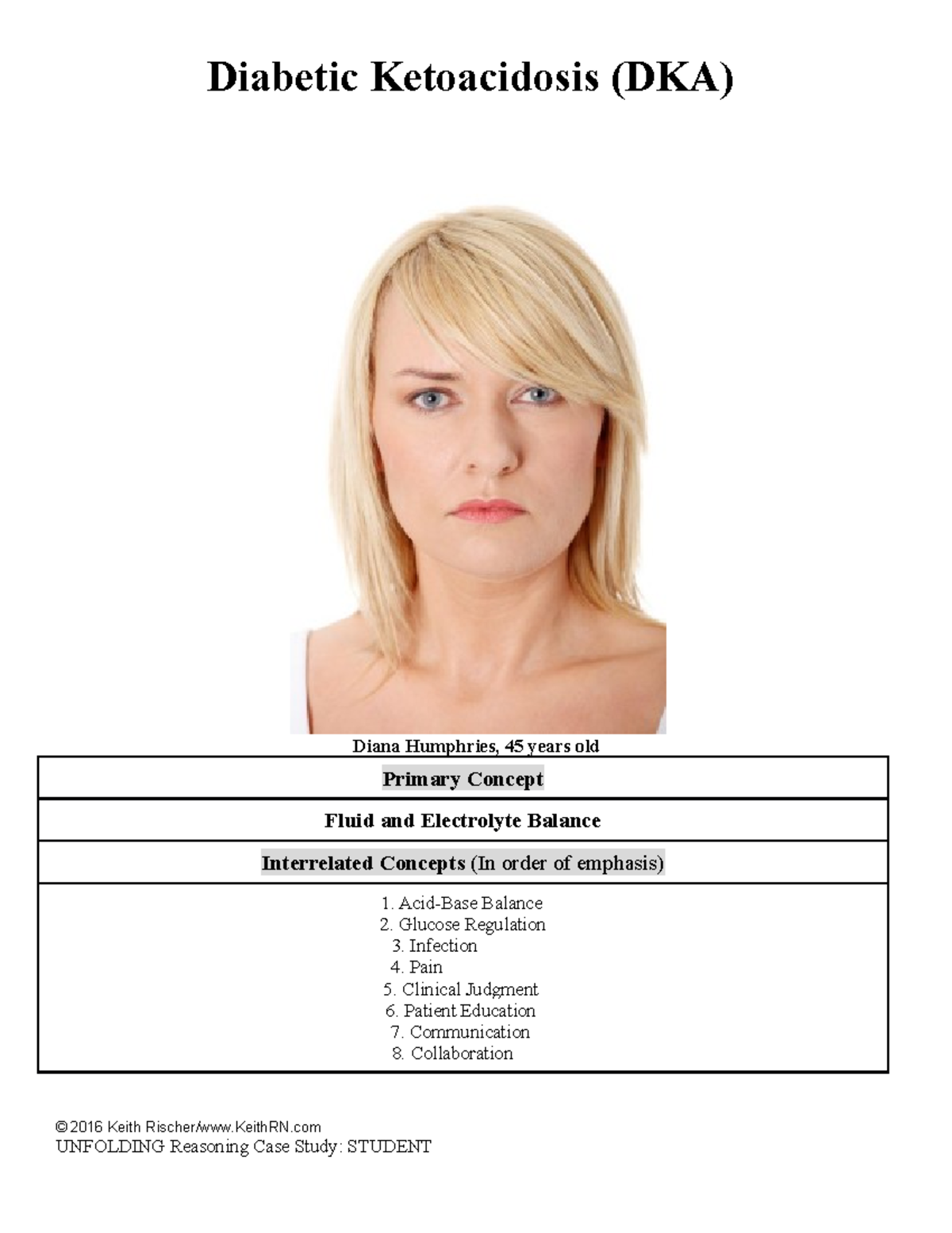 Student-DKA Unfolding Reasoning questions and answers - Diabetic ...