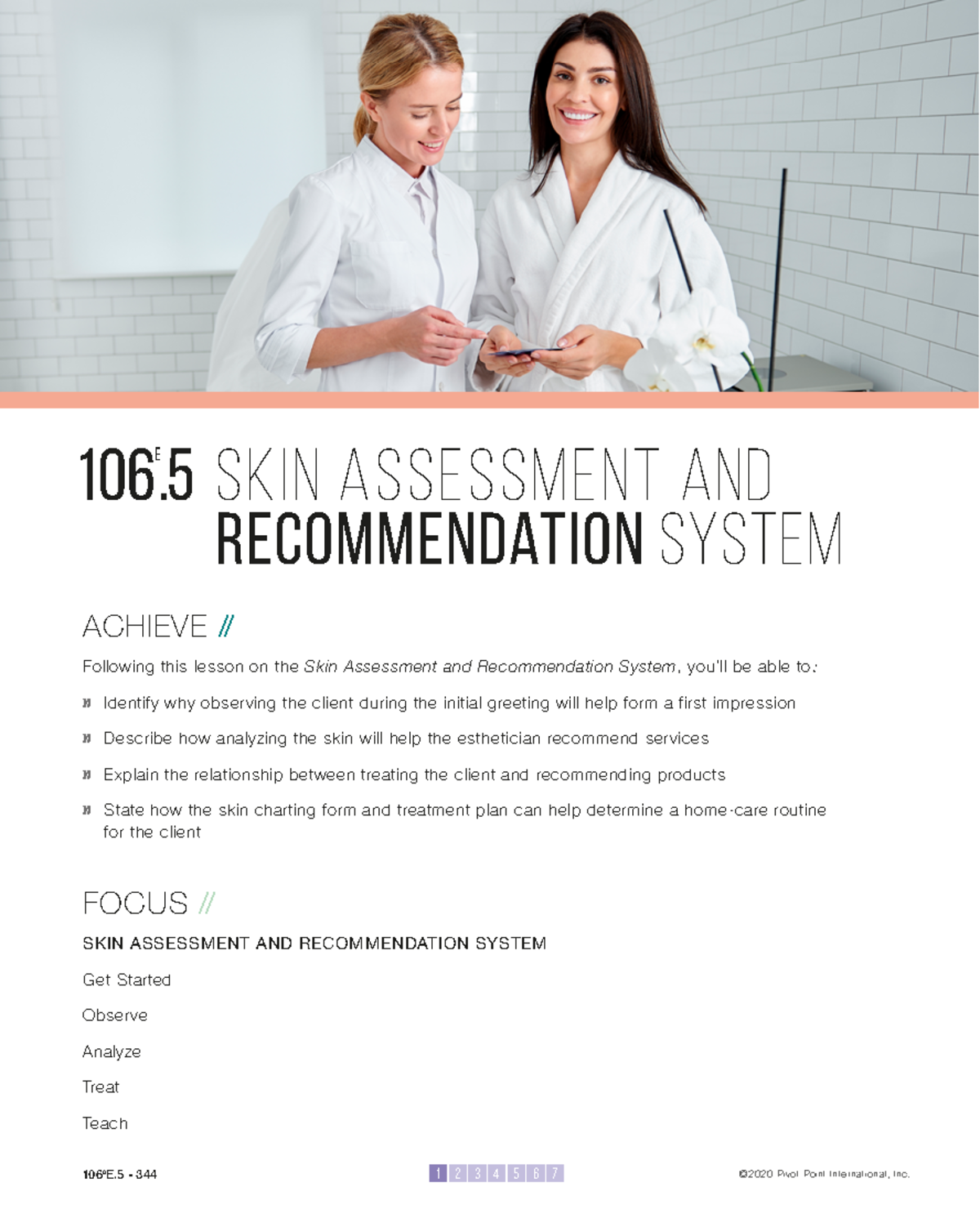 106E 05 Skin Assessment & Recommendation System Smart Notes - Studocu