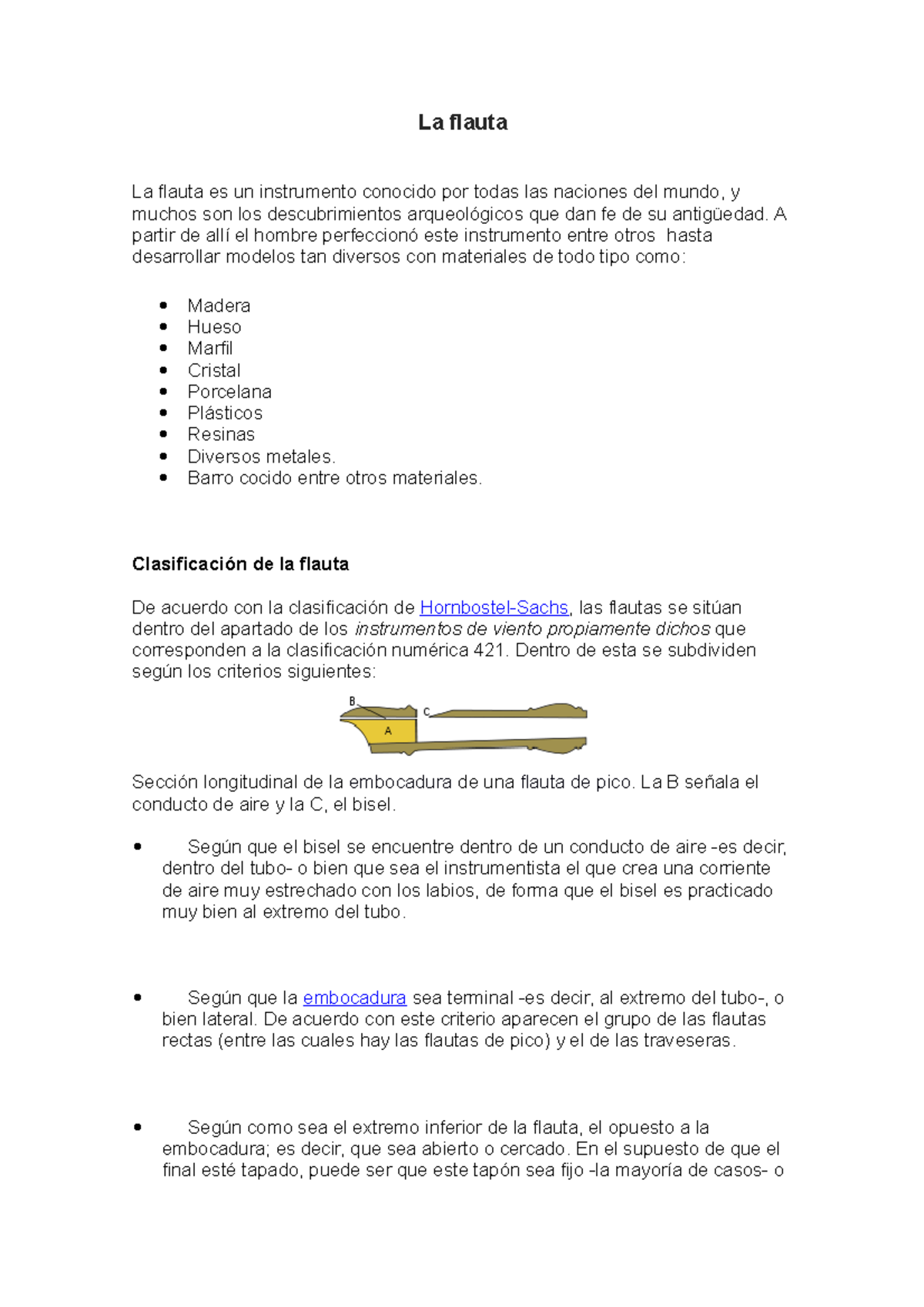 Clasificación y Tipos de Flautas: Una Guía Completa sobre la Flauta ...