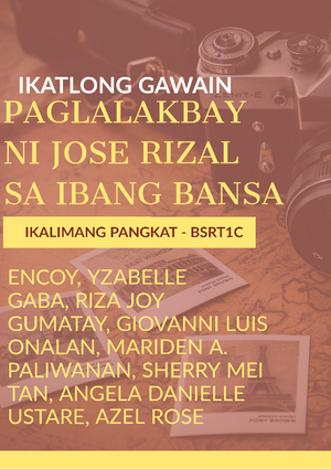 Rizal’S LIFE AS AN Exile IN Dapitan - Lesson 1 RIZAL’S LIFE AS AN EXILE IN DAPITAN Jose Rizal's ...