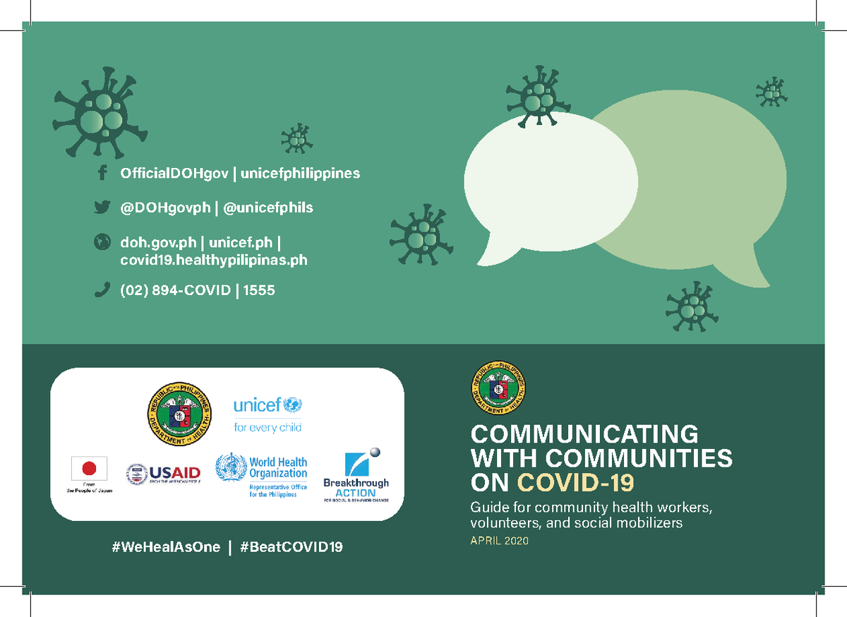 DOH 02: Communicating with Communities - Guide for Health Workers ...