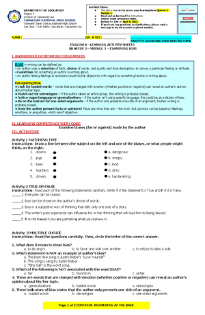 DLP 7E Format - SAMPLE DLP - DETAILED LESSON PLAN IN ENGLISH 10 I ...