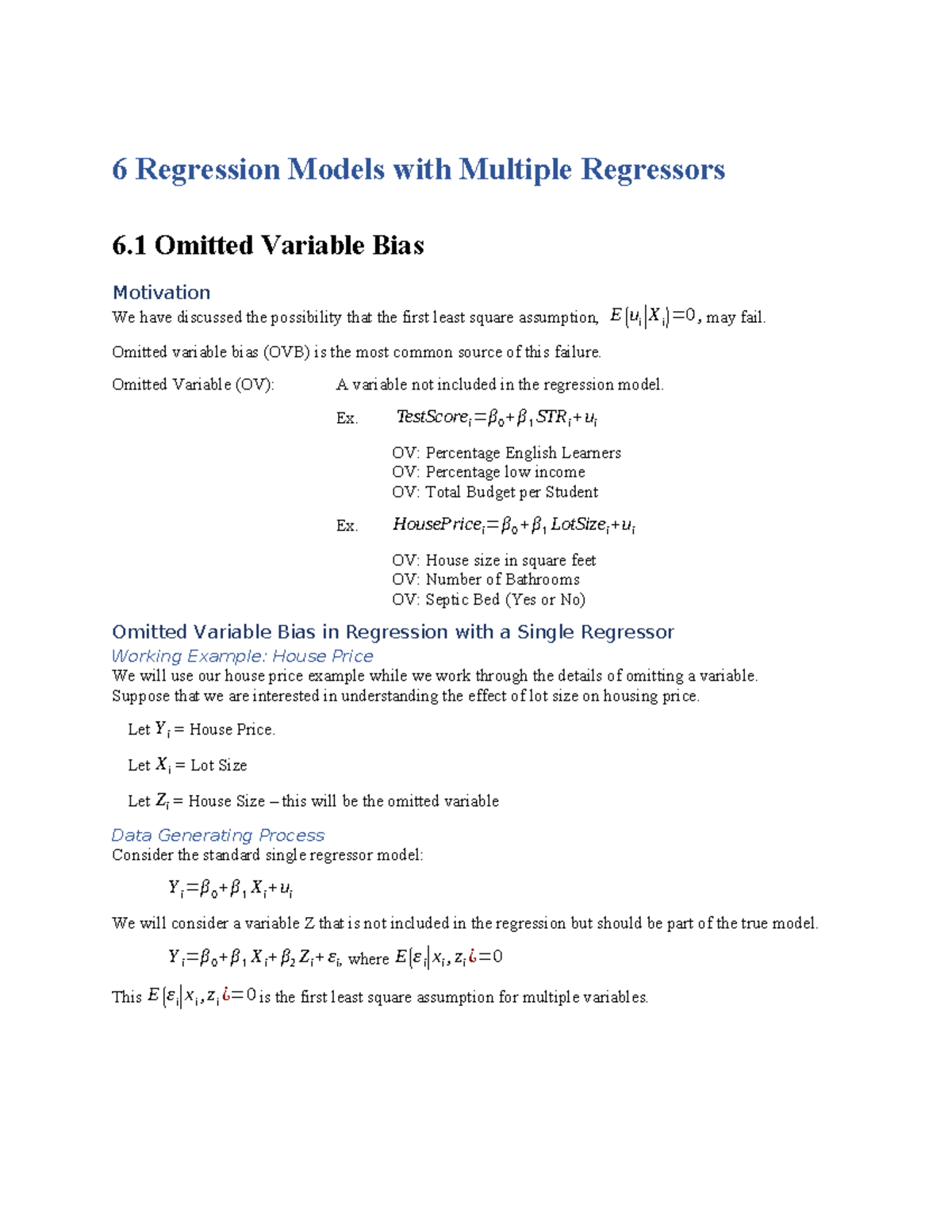 2026 Classnotes - 06 - Omitted Variable Bias & Multiple Regression ...