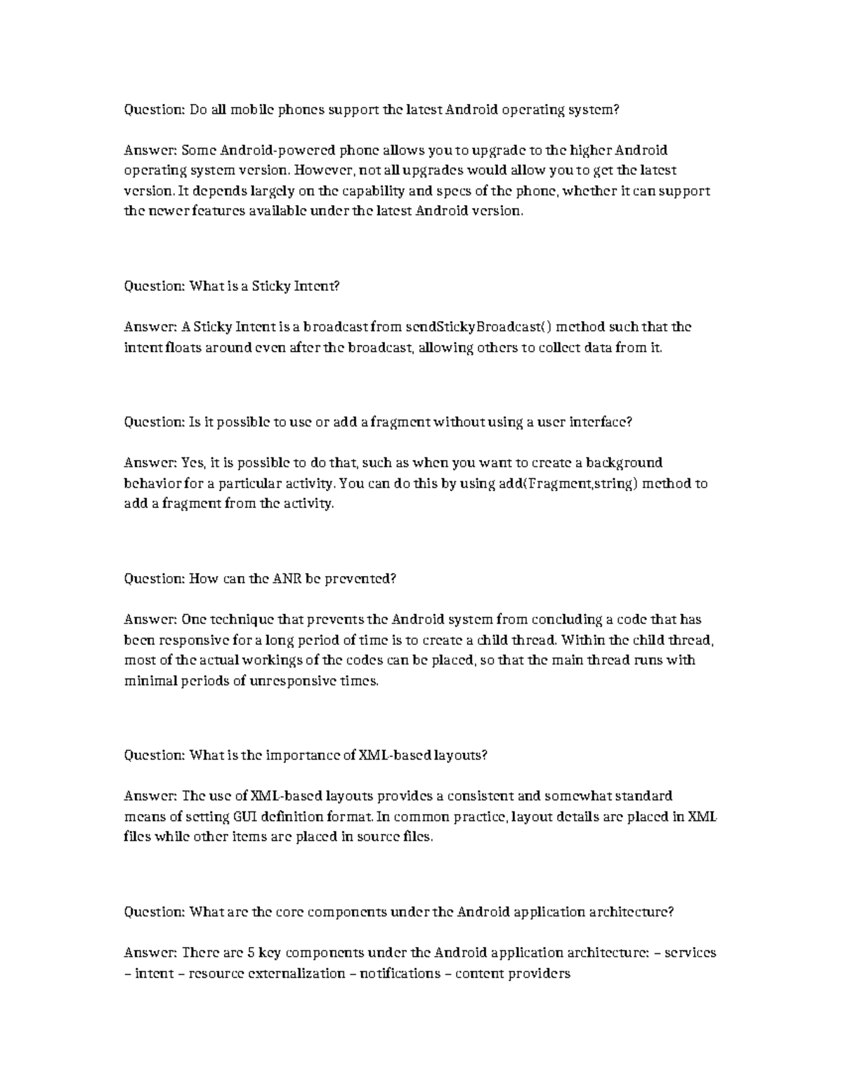 Northwestern Summary Sociology 3Y826 - Question: Do all mobile phones ...