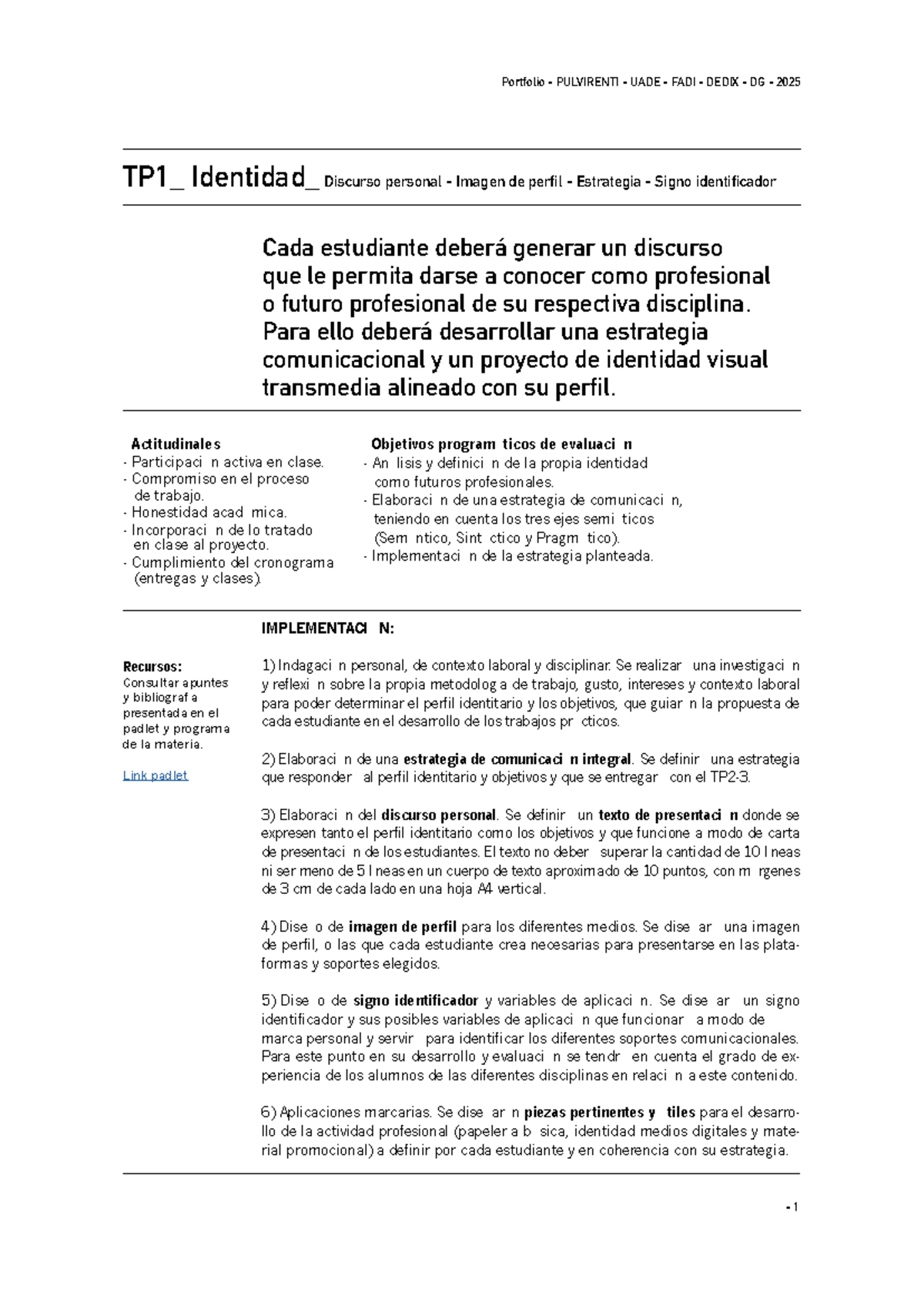 TP1-TP2-3_ Guía de Implementación para Portfolio Personal 2025 - Studocu