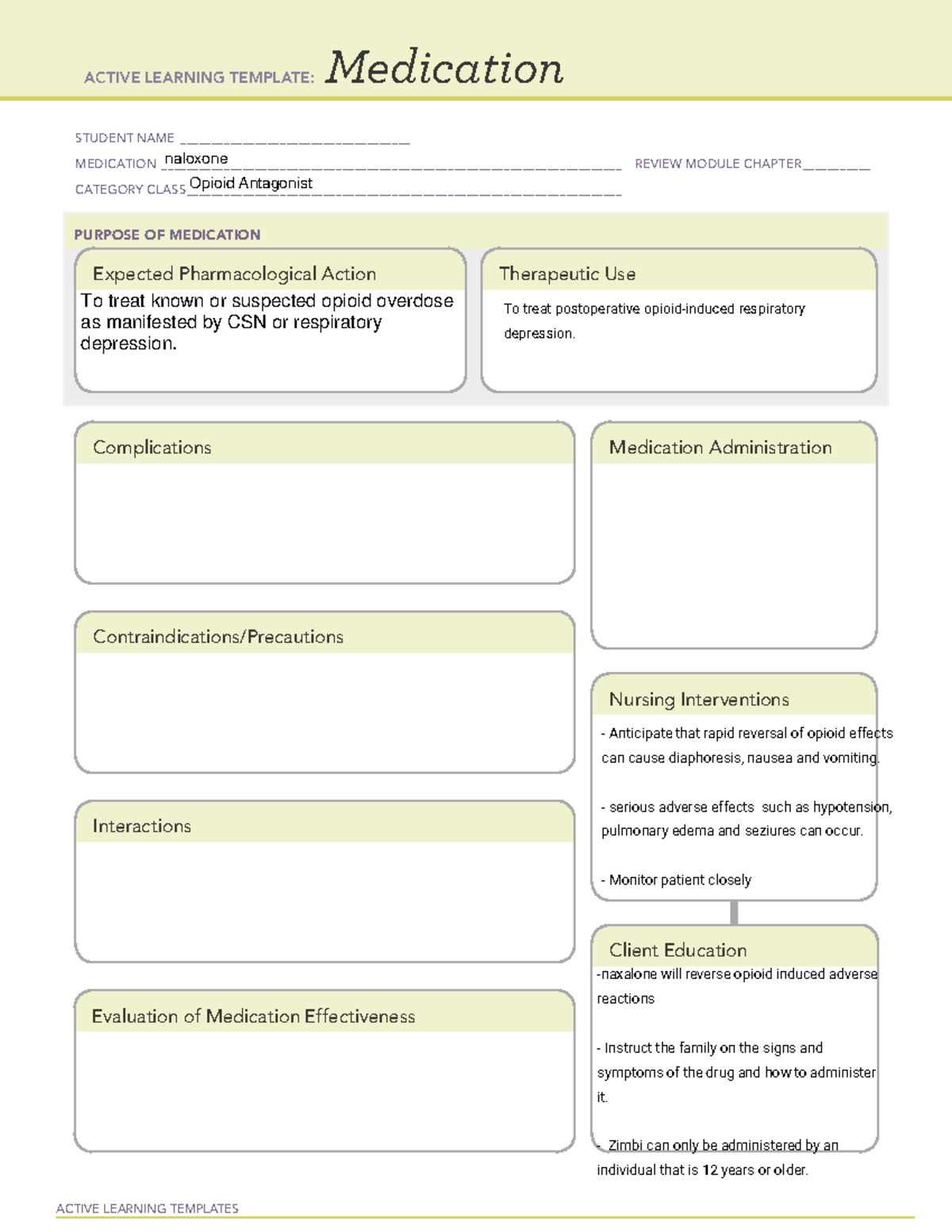 Chandler Lang - Naloxone template - ACTIVE LEARNING TEMPLATES ...