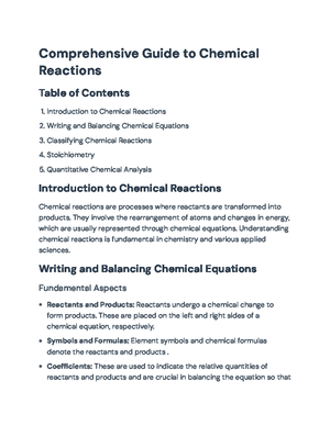 CHEM 2A Midterm 1 Comprehensive Study Guide - CHEM 2A Midterm 1 Study ...