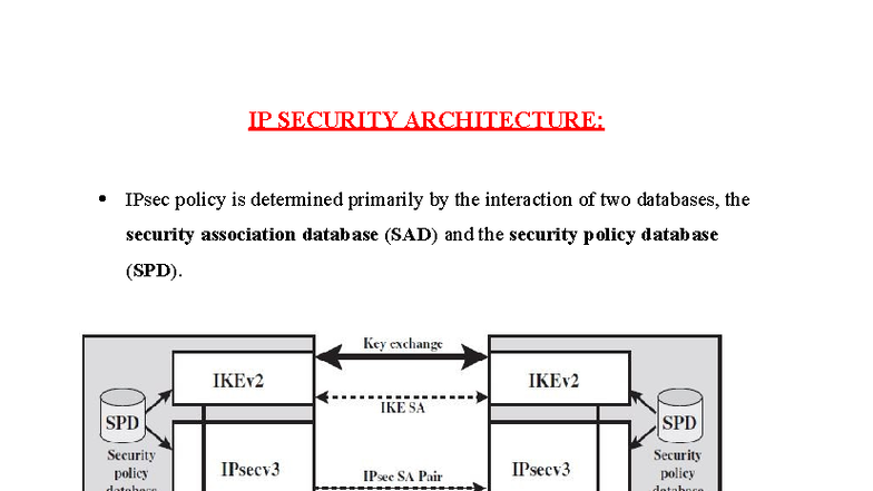 IP Security Architecture: Understanding IPsec Policies and Protocols ...