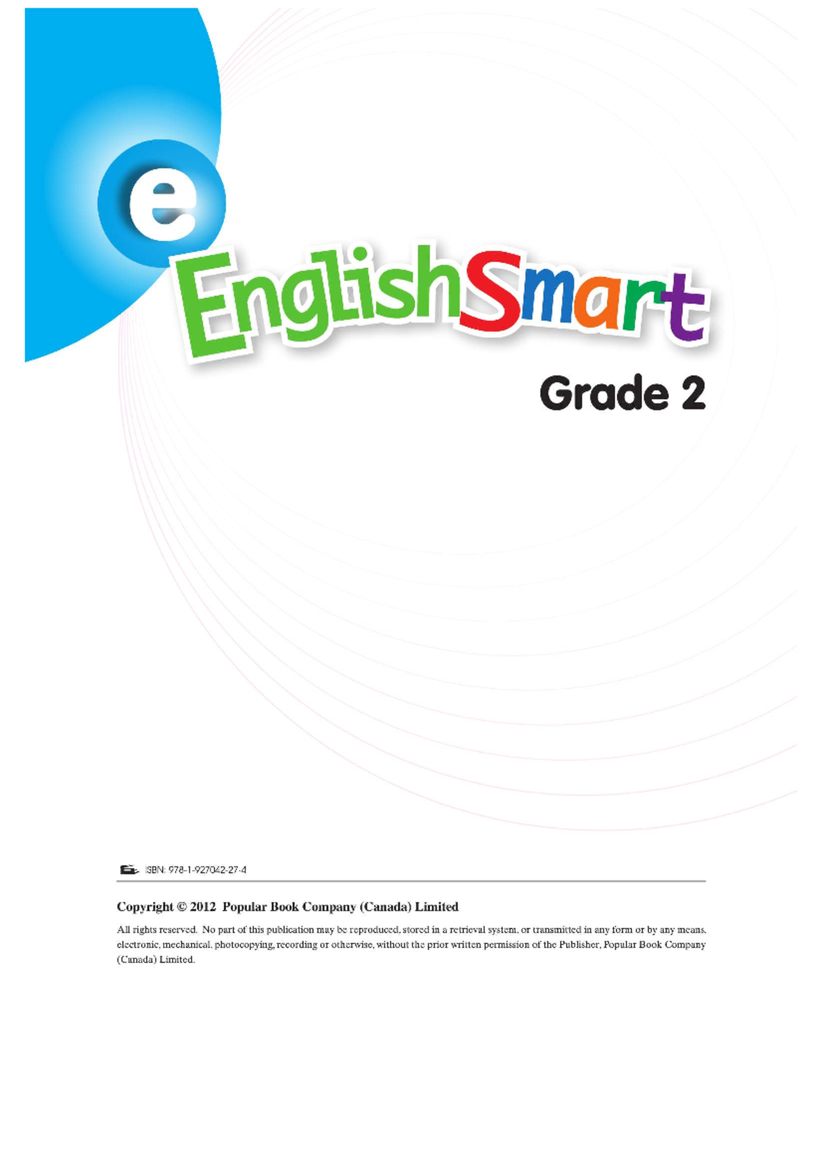 English Smart Grade 2: Enhancing Speaking, Writing & Grammar - Studocu