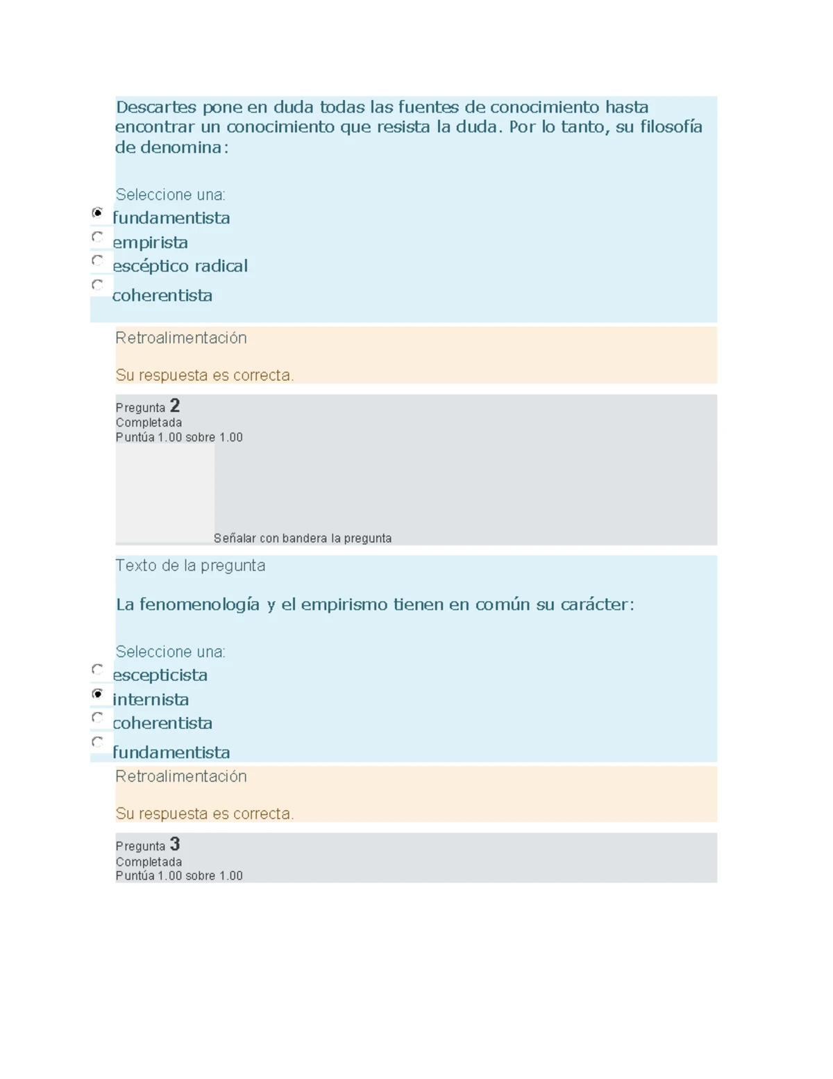 Modulo 1: Examen de Epistemología – Preguntas y Respuestas - Studocu