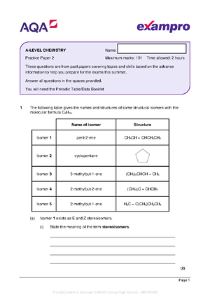 Edexcel A Level Mathematics Topic Checklist - Edexcel A Level ...