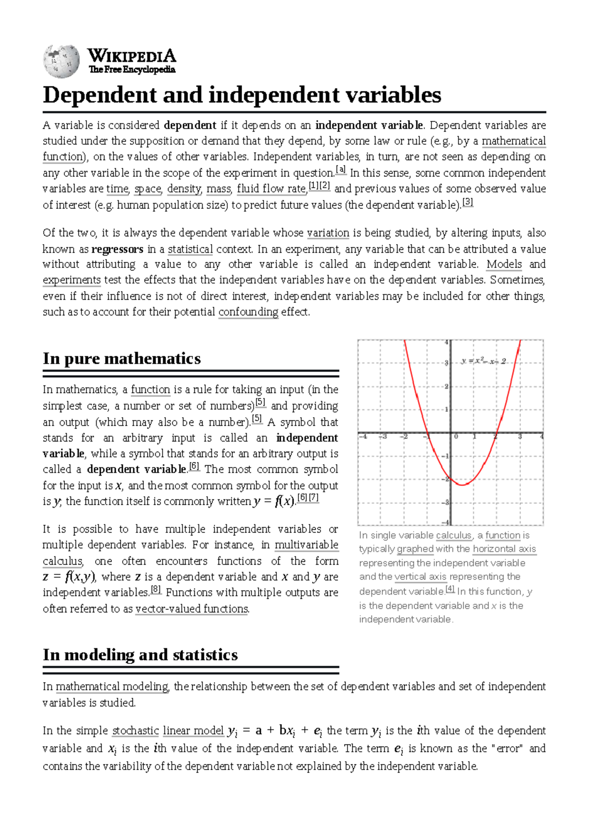 Understanding Dependent and Independent Variables in Experiments - Studocu