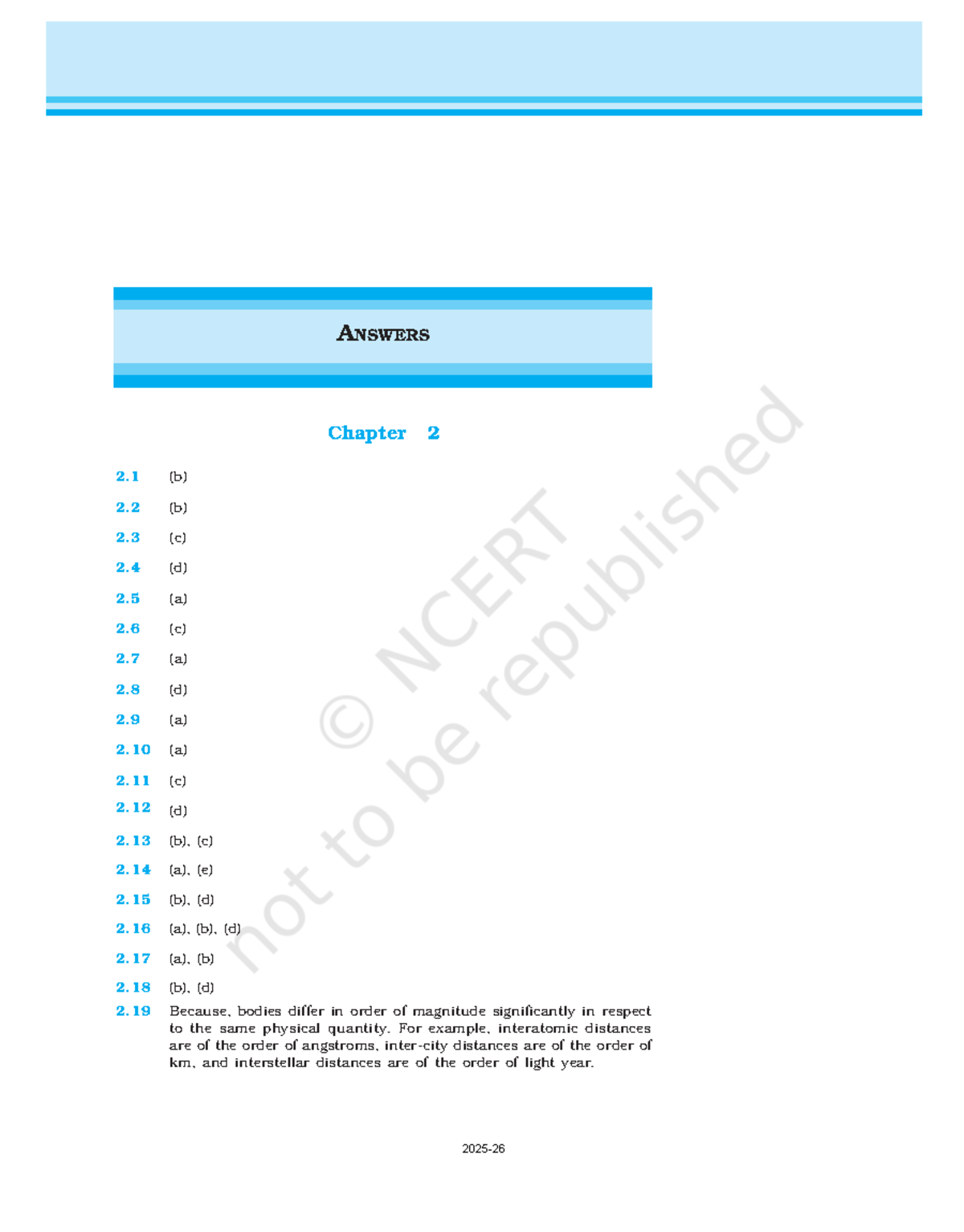 Chapter 2 Answers & Explanations for Physics 316 - Studocu