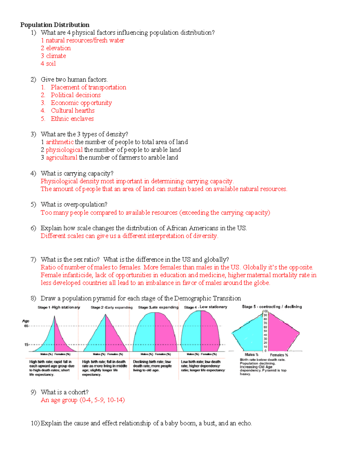 Migration Trends and Population Dynamics - APHG Insights - Studocu